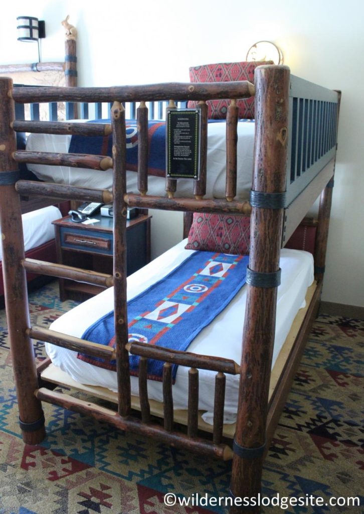 Bunk Beds | Disney's Wilderness Lodge Fan Site